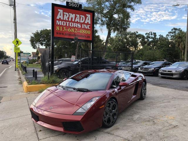 Detail on 2005 Lamborghini Gallardo ZHWGU11M75LA02323
